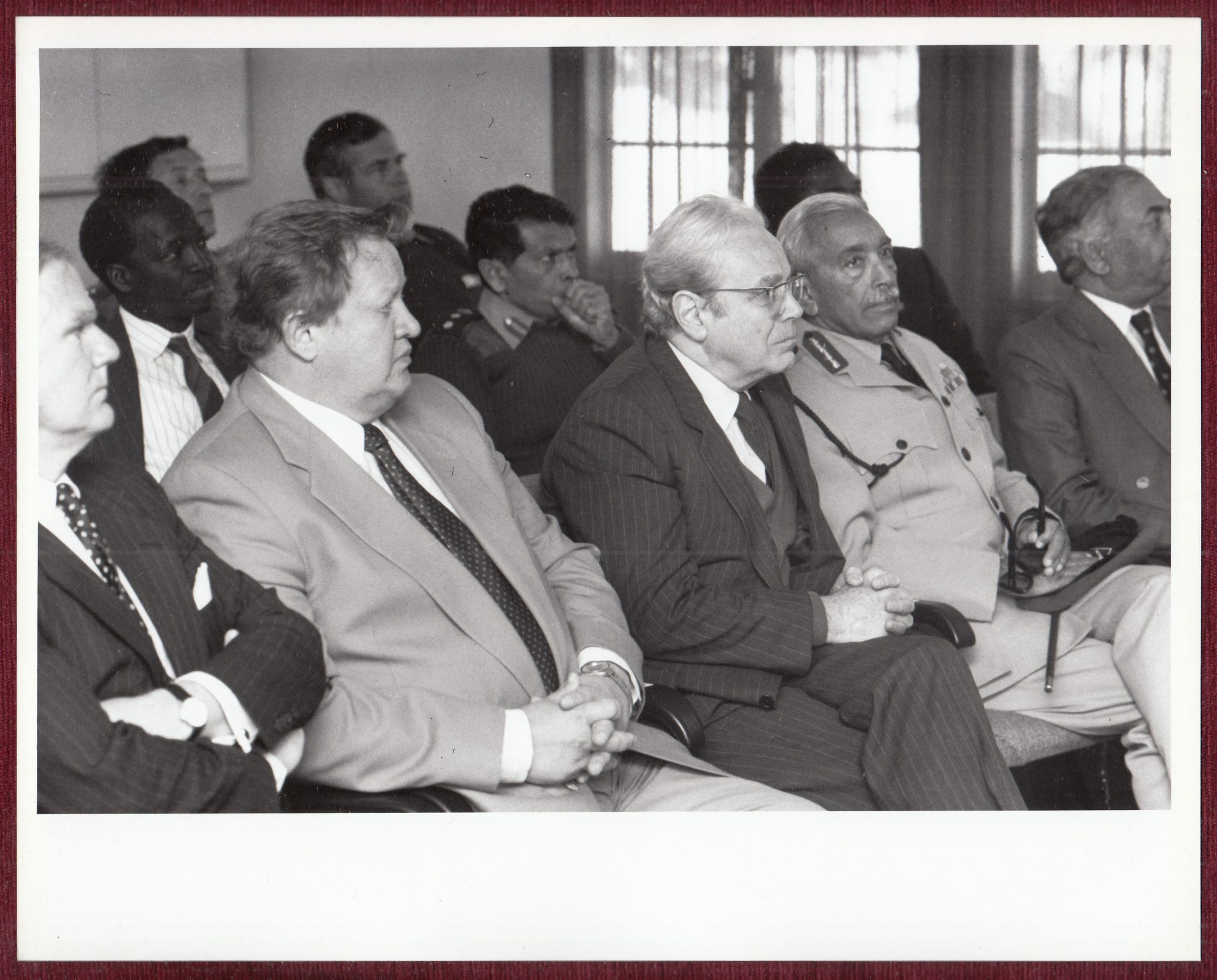 1989 Original Press Photo UNTAG Military Headquarters Namibia