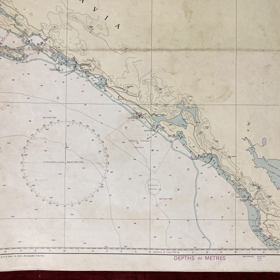 Old Nautical Maps | Antique Sea Charts & Maritime Maps for Sale