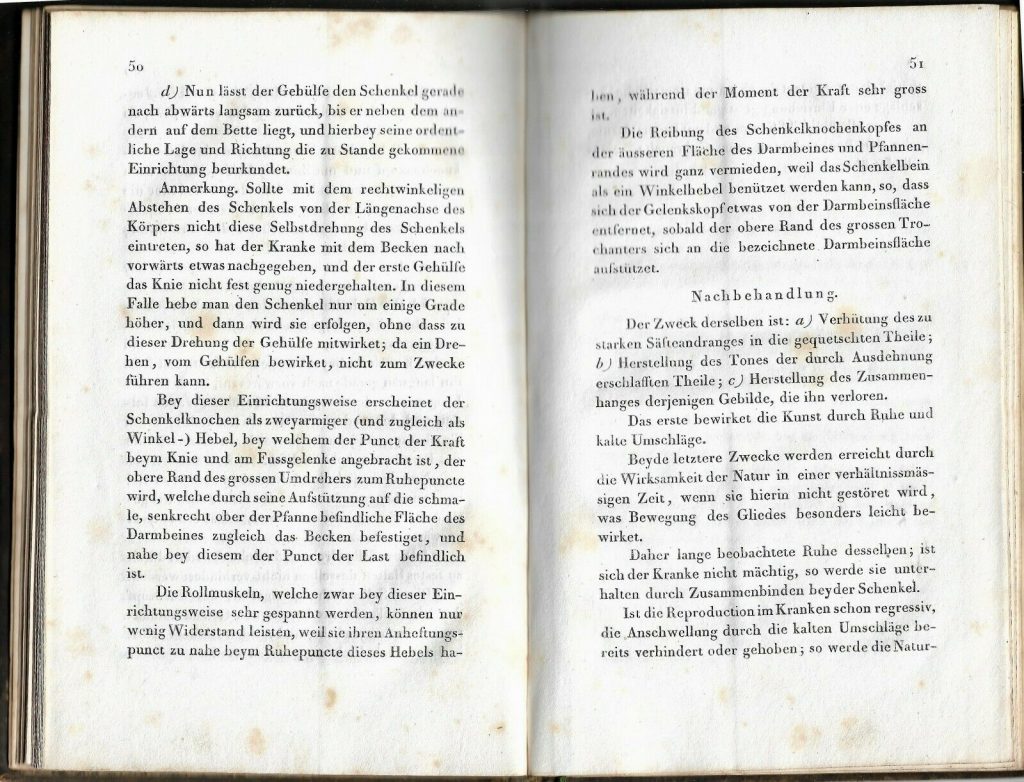 1826 Rare! Joseph Wattmann Verrenkung Hüftgelenke Medicine Surgery ...