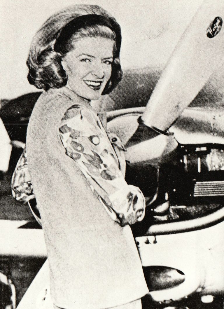 1980s Original Photo Sheila Scott English Aviatrix Female Sport Pilot ...