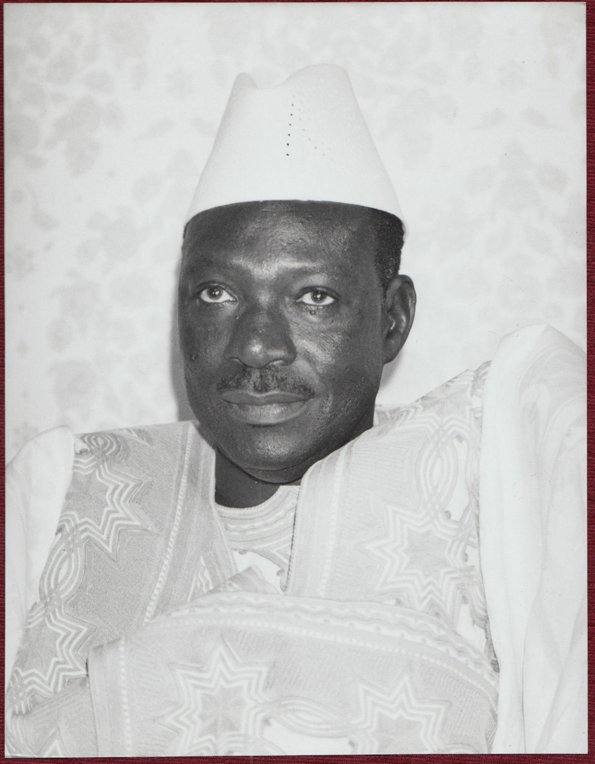 1990 Original Photo Moussa Traore President Republic Mali Kaifu PANA Africa