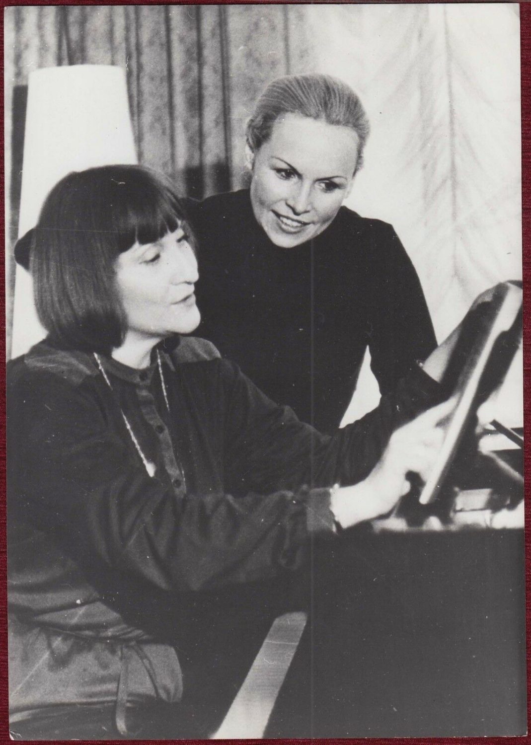 Vintage Press Photo Eva Maria Bundschuh Germany Opera Singer