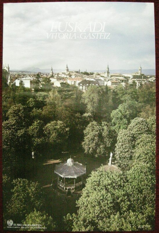 Original Poster Spain Vitoria-Gasteiz Alava Euskadi Basque Country City ...
